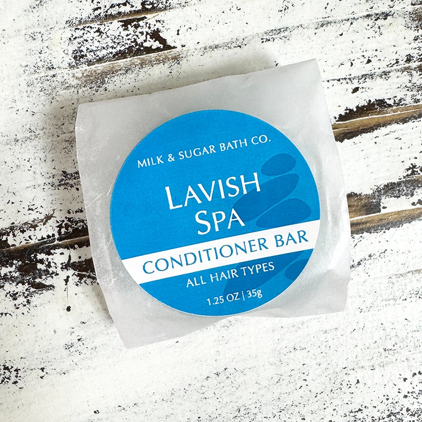 Lavish Spa Conditioner Bar | Milk & Sugar Bath Co.