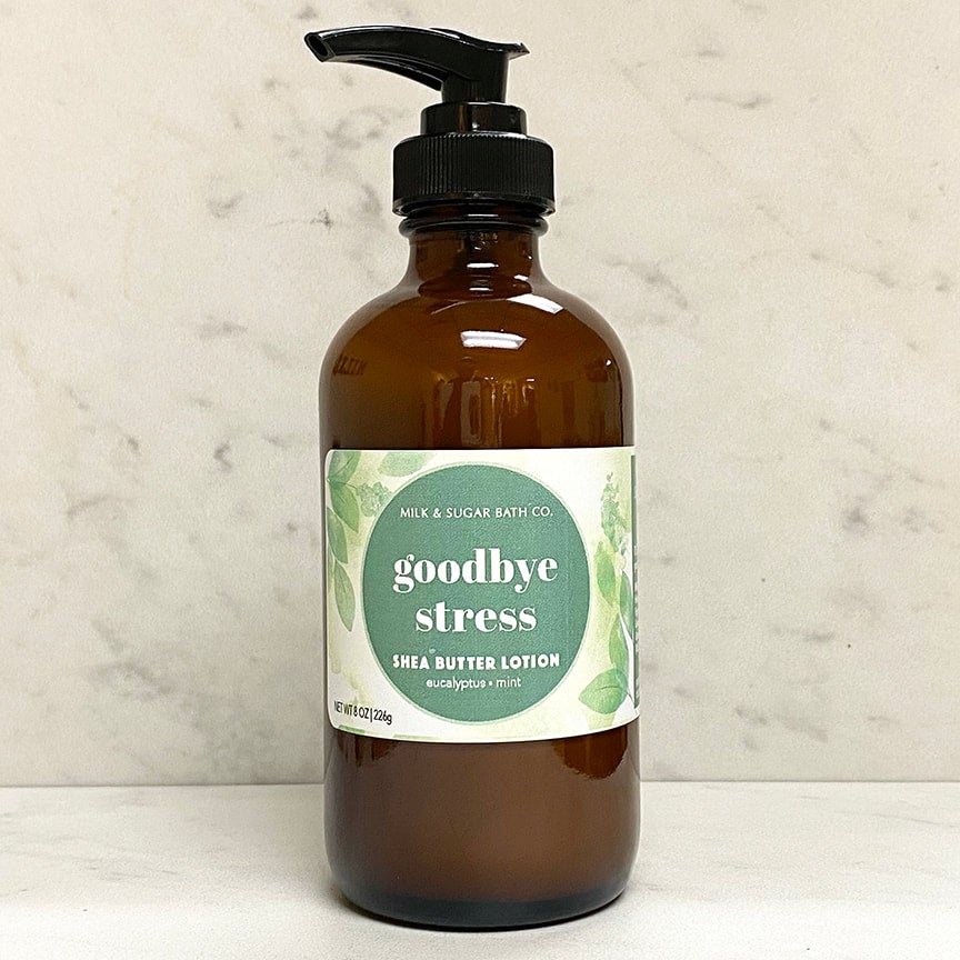 Goodbye Stress Shea Lotion | Milk & Sugar Bath Co.